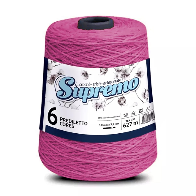 BARBANTE PREDILETTO CORES N6 627M SUPREMO BARBANTE PREDILETTO CORES