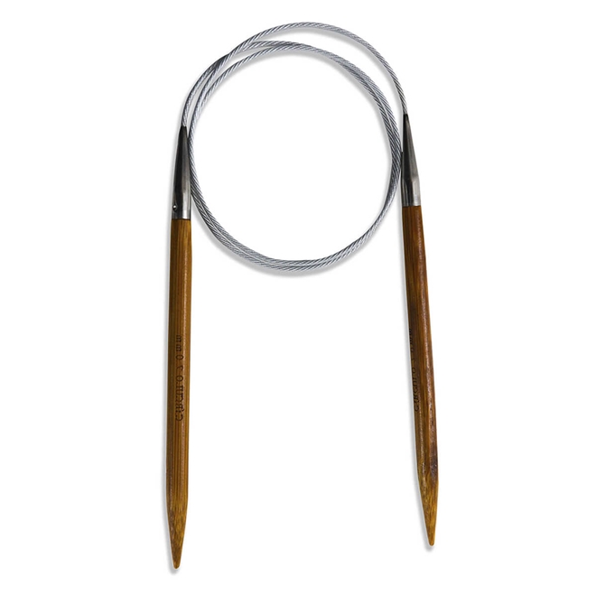 AGULHA CIRCULAR BAMBU 60 CIRCULO - AGULHA CIRCULAR BAMBU 60CM CIRCULO - CIRCULO
