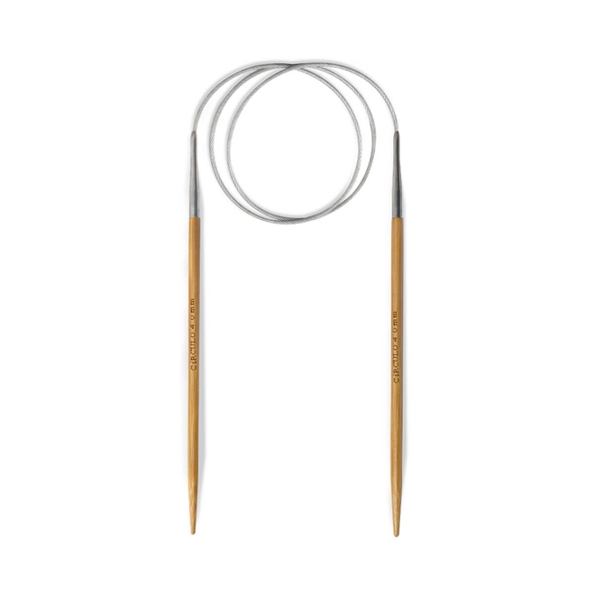 AGULHA CIRCULAR BAMBU 60 CIRCULO - AGULHA CIRCULAR BAMBU 60CM CIRCULO - CIRCULO