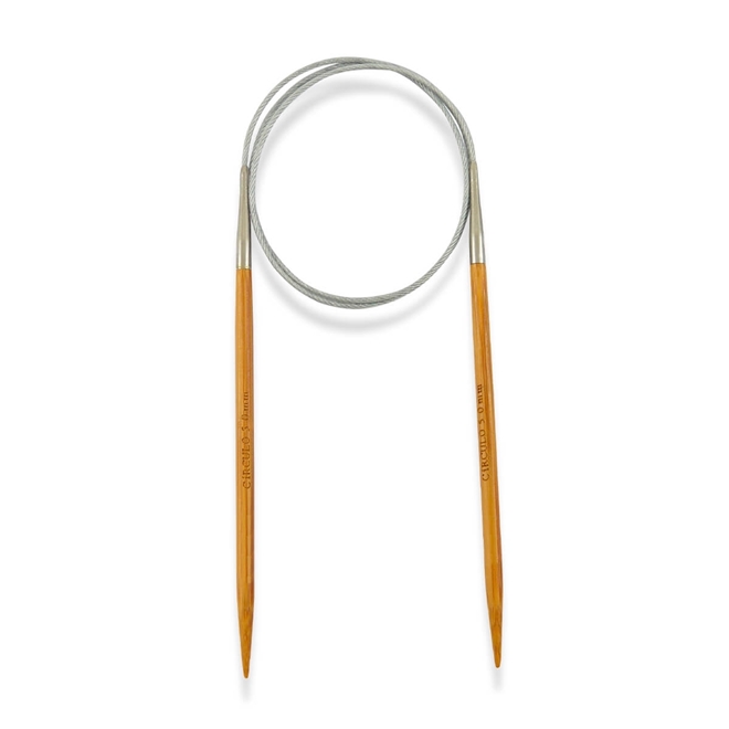 AGULHA CIRCULAR BAMBU 60 CIRCULO - AGULHA CIRCULAR BAMBU 60CM CIRCULO - CIRCULO