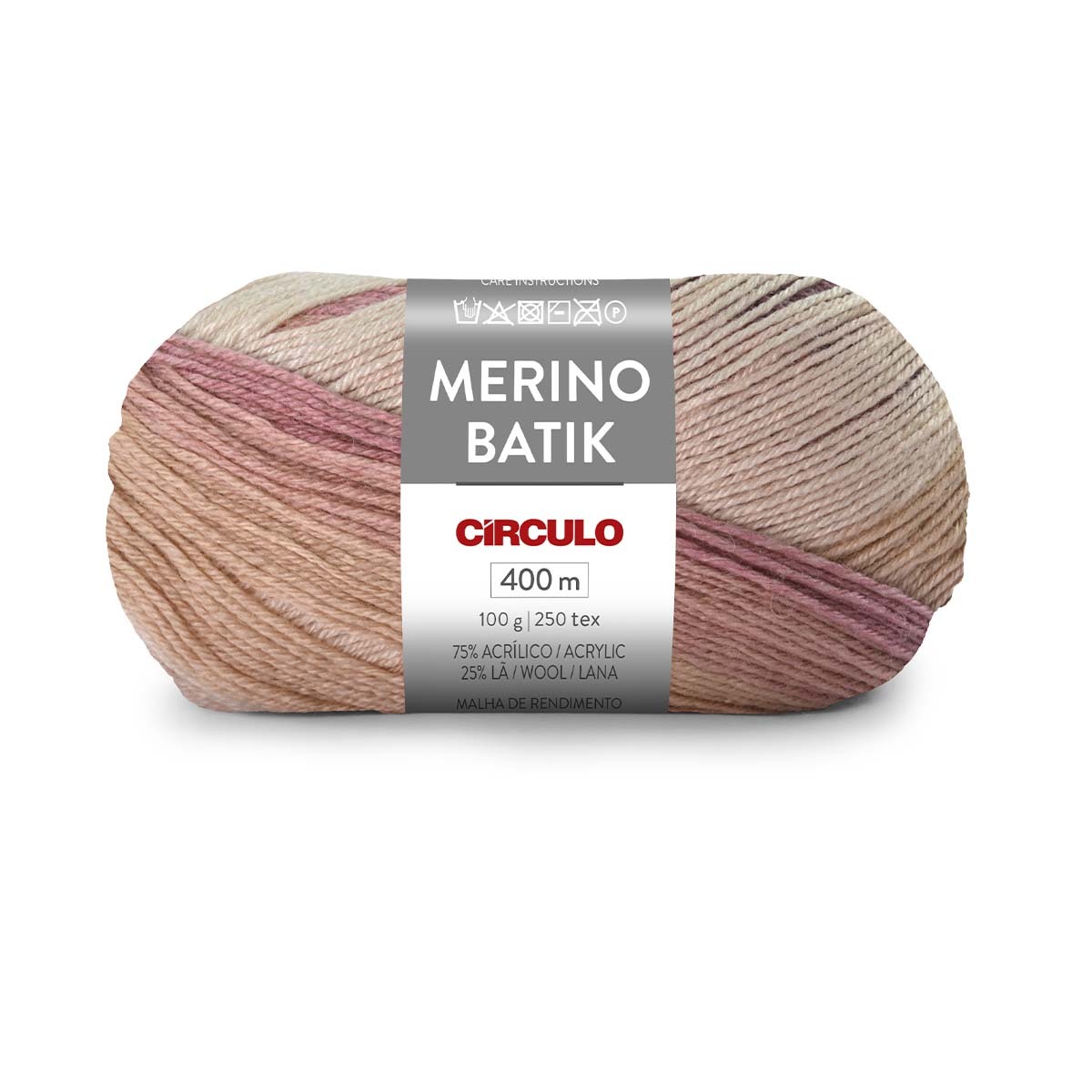 LA MERINO BATIK 100G CIRCULO - LA MERINO BATIK 100G CIRCULO - CIRCULO